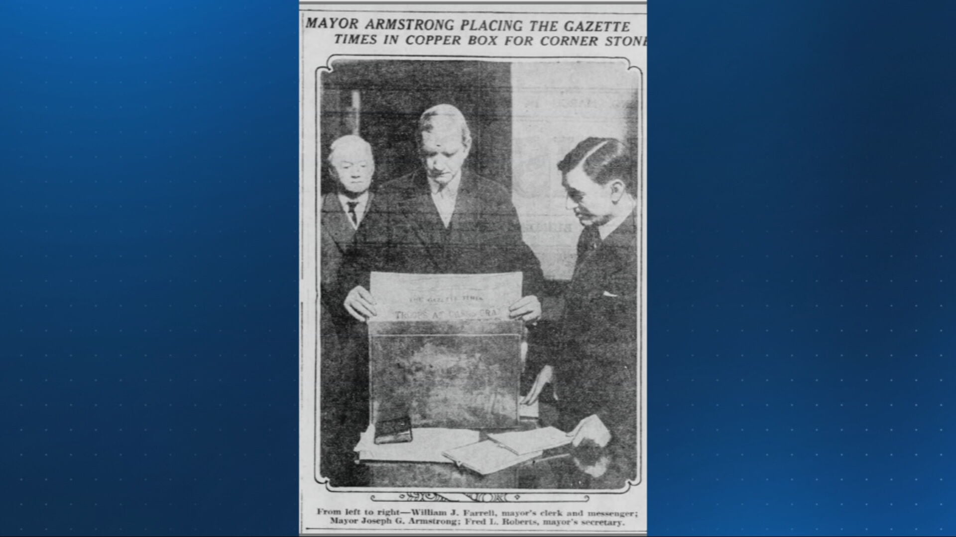 Pittsburgh leaders continue to search for time capsules under City ...
