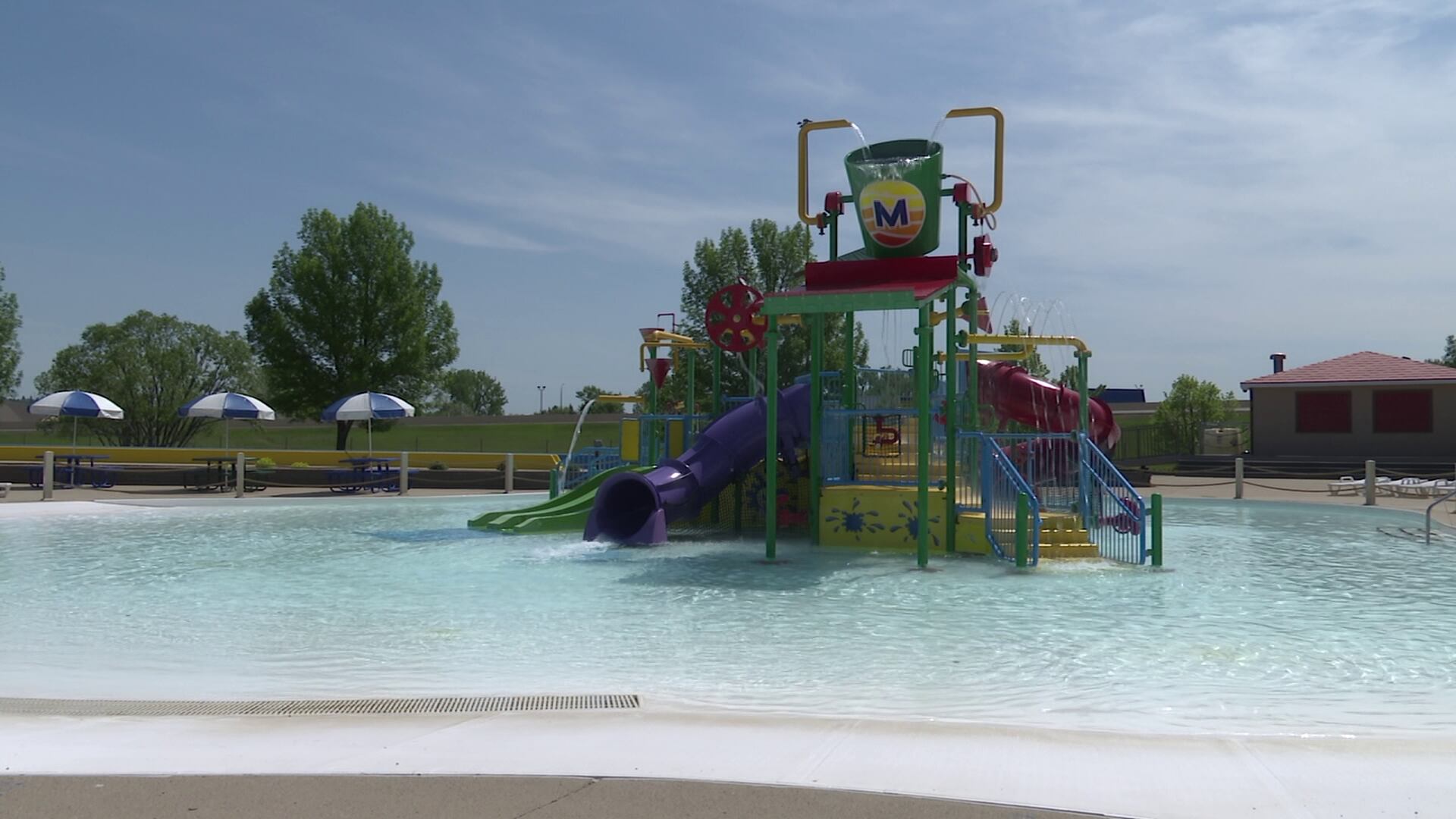 Opening day at Raging Rivers