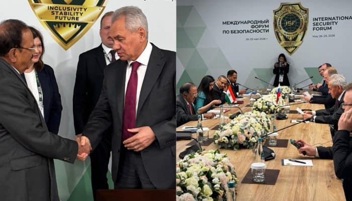 NSA Doval meets Russia's Shoigu in Moscow, reviews defence, energy ties