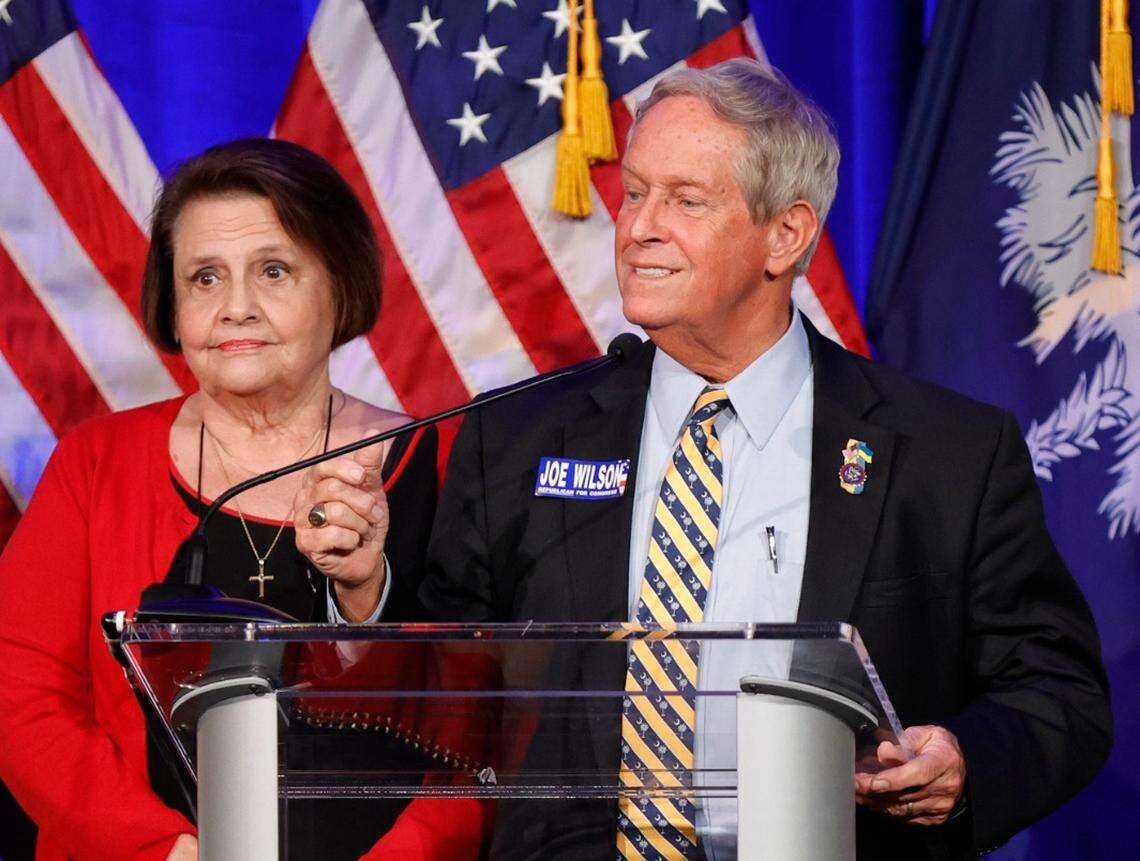 Joe Wilson's primary challenger accused the SC congressman's wife of ...