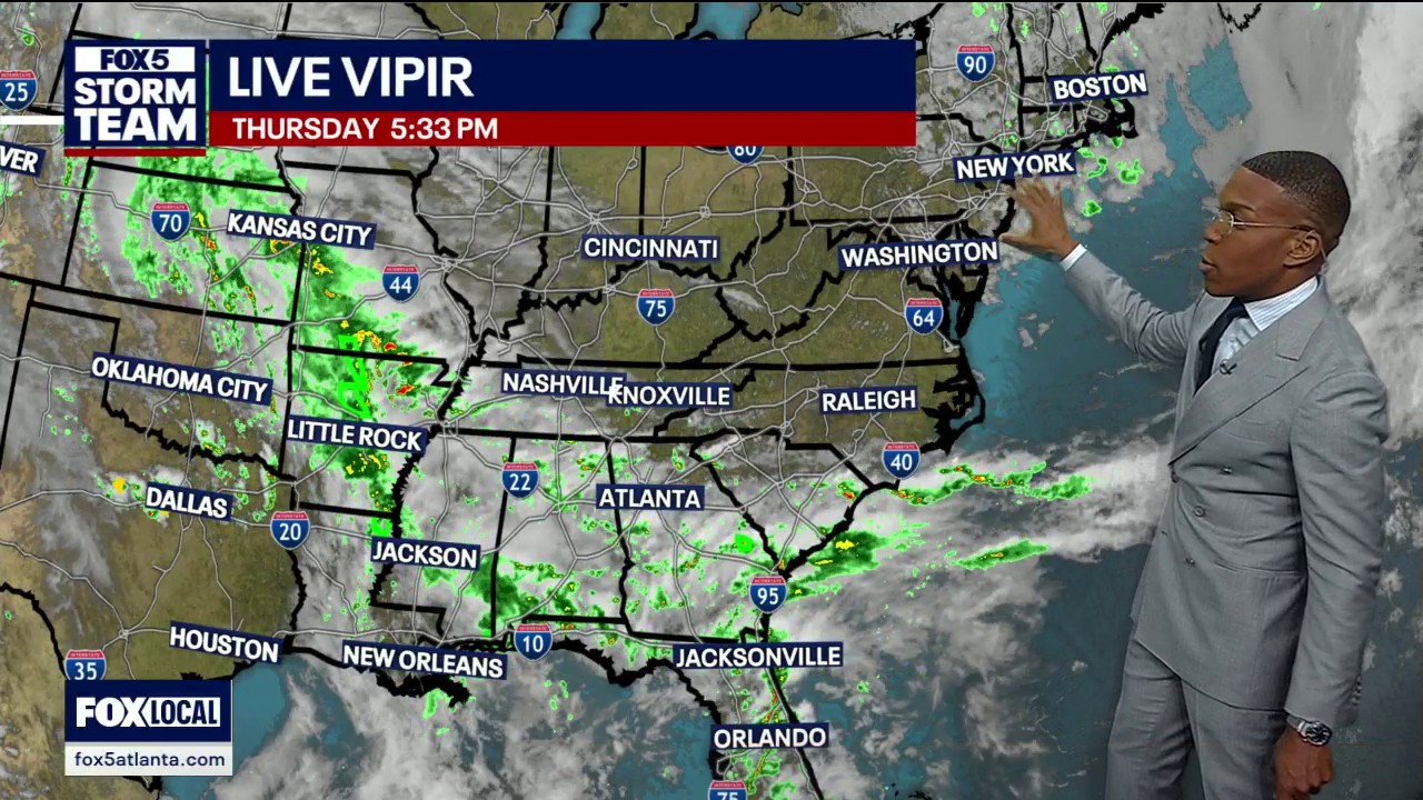 Thursday afternoon forecast