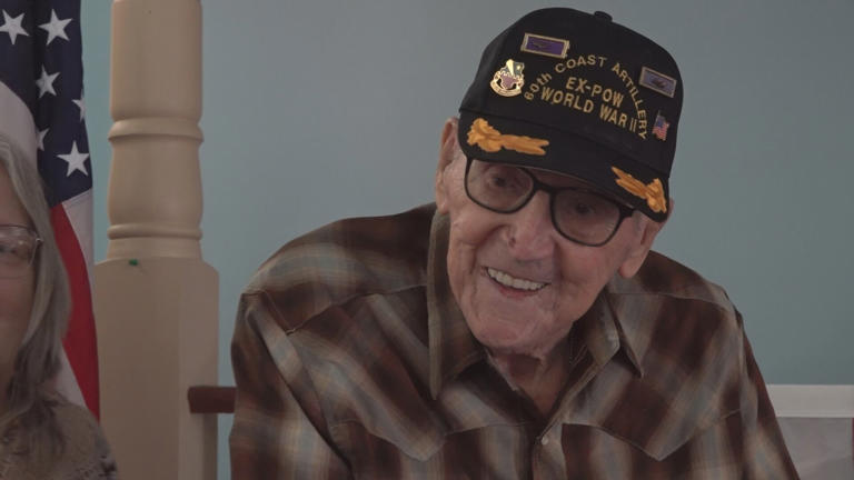 'Hell ship': 103-year-old WWII POW shares survival story