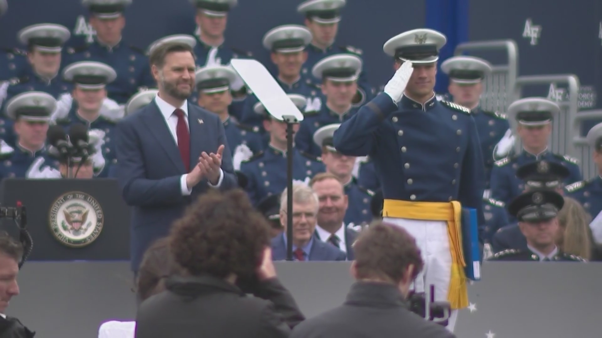 US Air Force Academy graduation held in Colorado Springs, featured ...