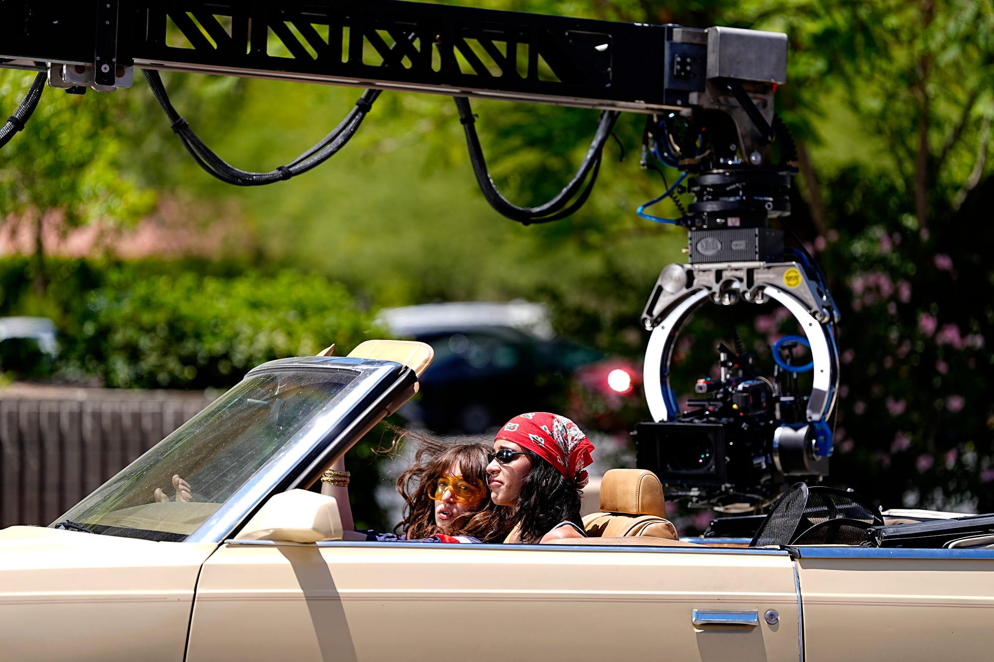 Crew spotted filming upcoming movie 'Youth Juice' in Palm Springs