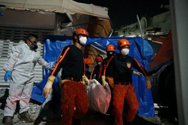 Angeles City building collapse deaths now 6
