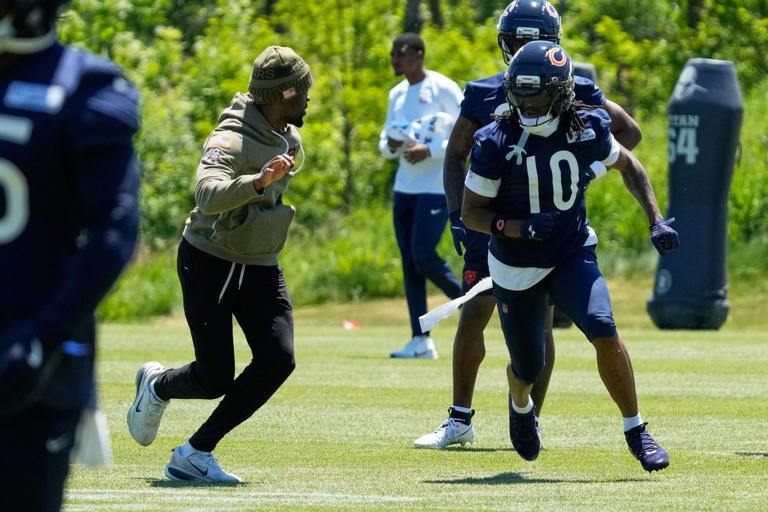 Bears coach Ben Johnson says he is 'buying Luther Burden stock' going ...