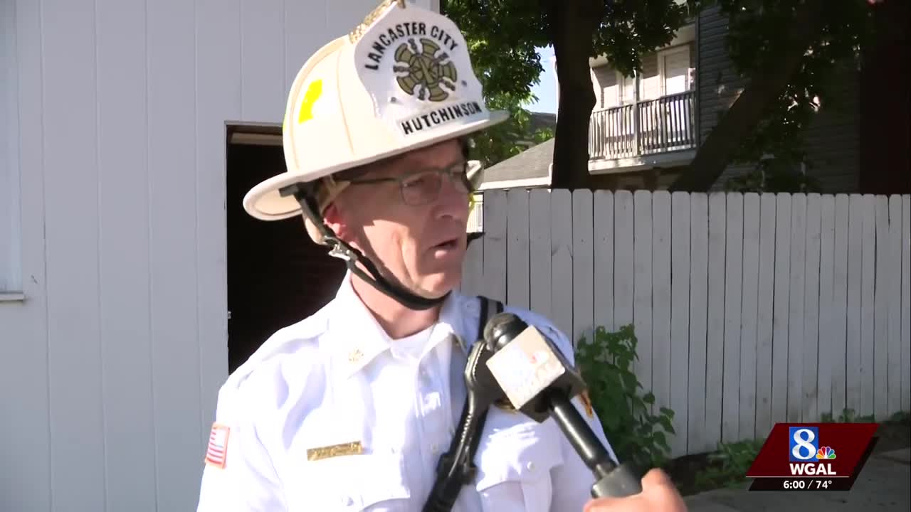 No injuries reported in Lancaster City fire