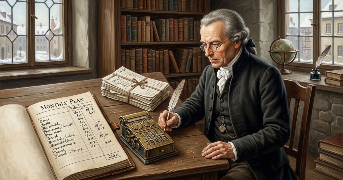 Immanuel Kant, o rigoroso mestre da disciplina e da rotina organizada ...