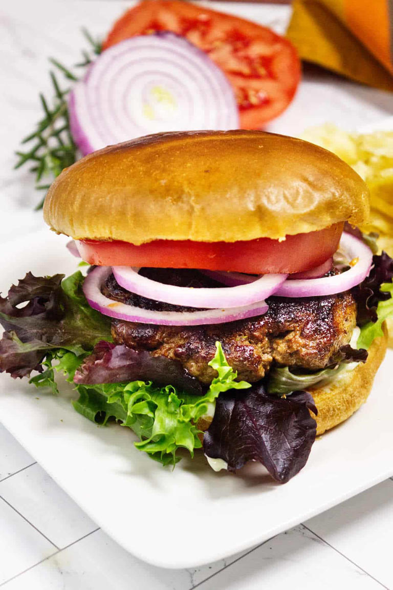 Lamb burgers
