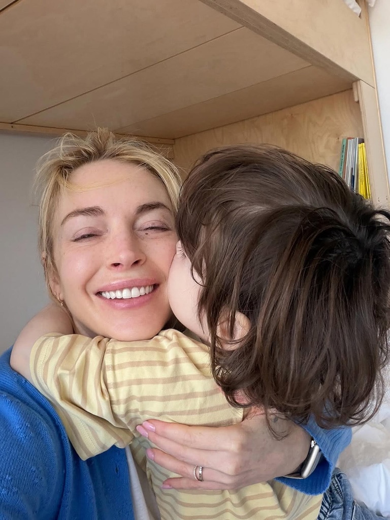 See Lindsay Lohan's rare photo of 2-year-old son Luai