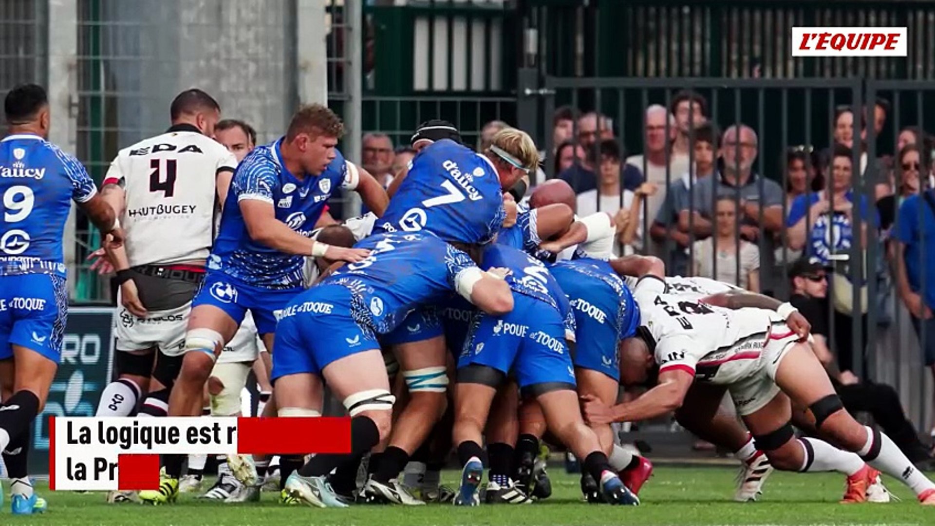 Pro D2 : Vannes tient son rang face à Oyonnax et se qualifie pour la ...