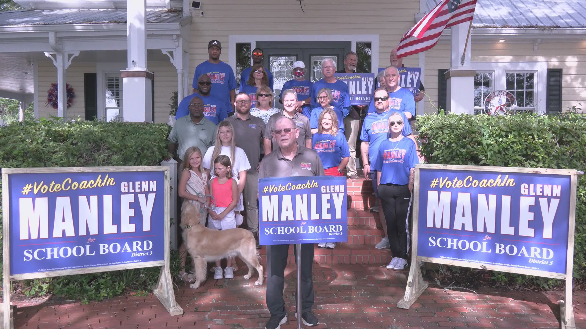 Coach Glenn Manley announces candidacy for Bay School Board