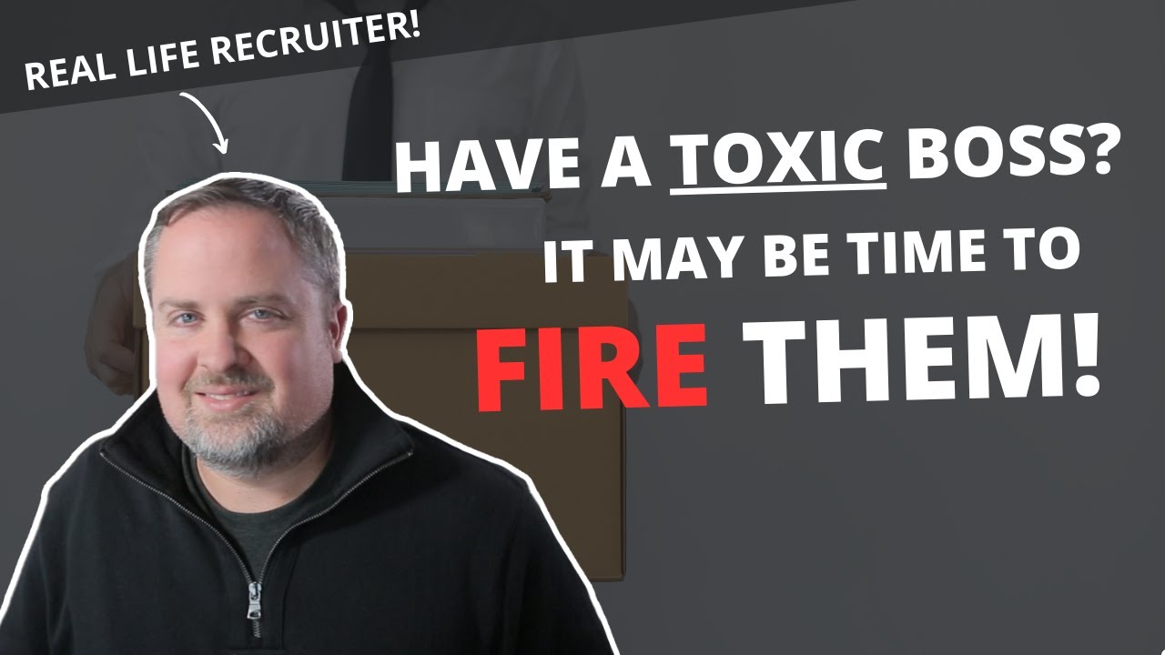 8 signs it may be time to fire your boss!