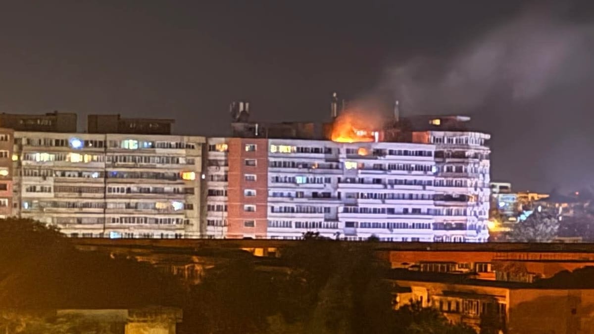 Russische Drohne trifft Hochhaus in Rumänien
