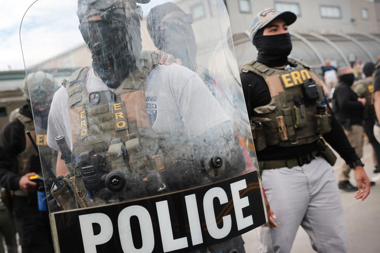 ICE detainees beaten and pepper-sprayed in their cells, officials say