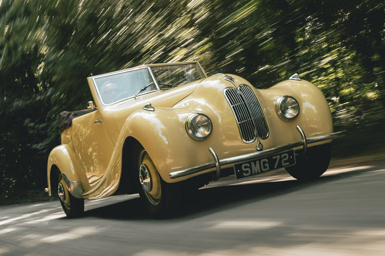 Meet this striking, rare Bristol 400 drophead coupé