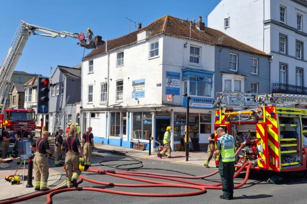 "We will be back" vows fish and chip shop owner after devastating fire