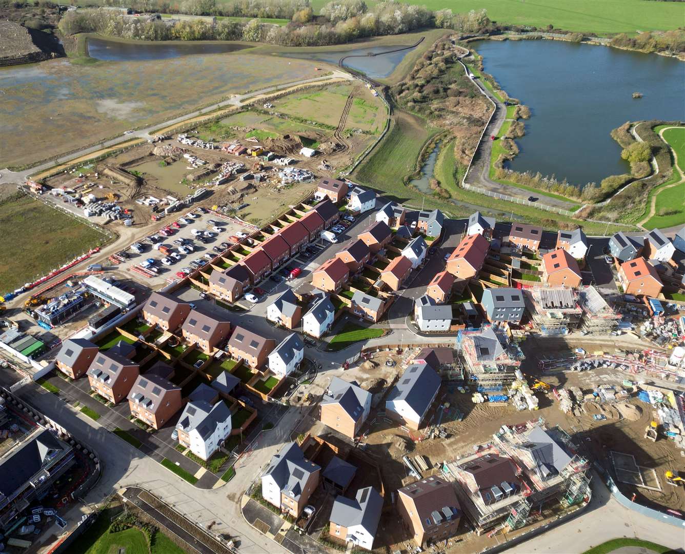 Swimming pool ruled out for Martello Lakes estate near Folkestone as ...