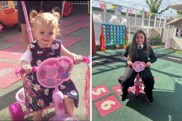 Teenager who beat childhood cancer donates her old trike to South Essex ...