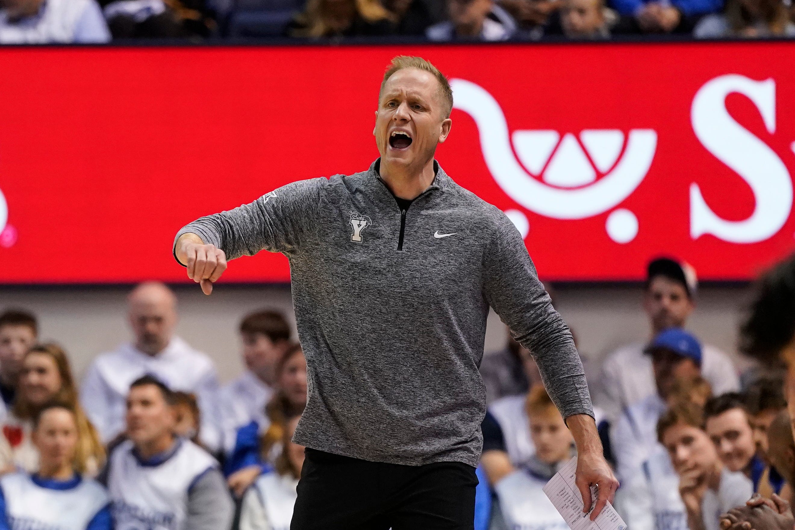 BYU coach Kevin Young discusses ongoing search at center position