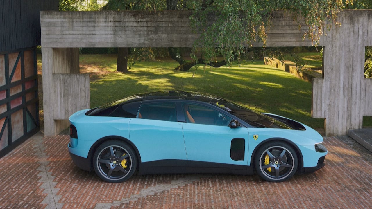 Ferrari stock dips after first EV gets panned