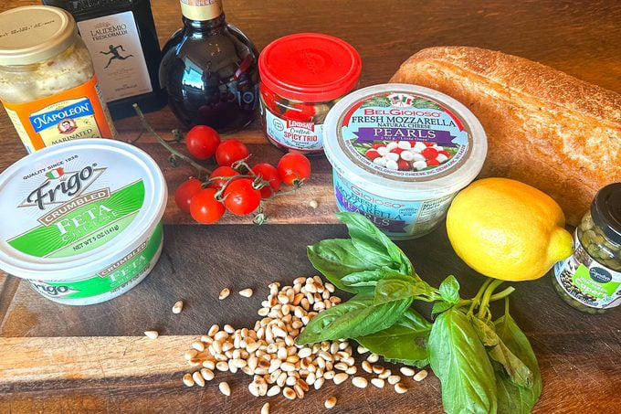I tried the viral loaded olive oil dip, and it’s peak summer eating