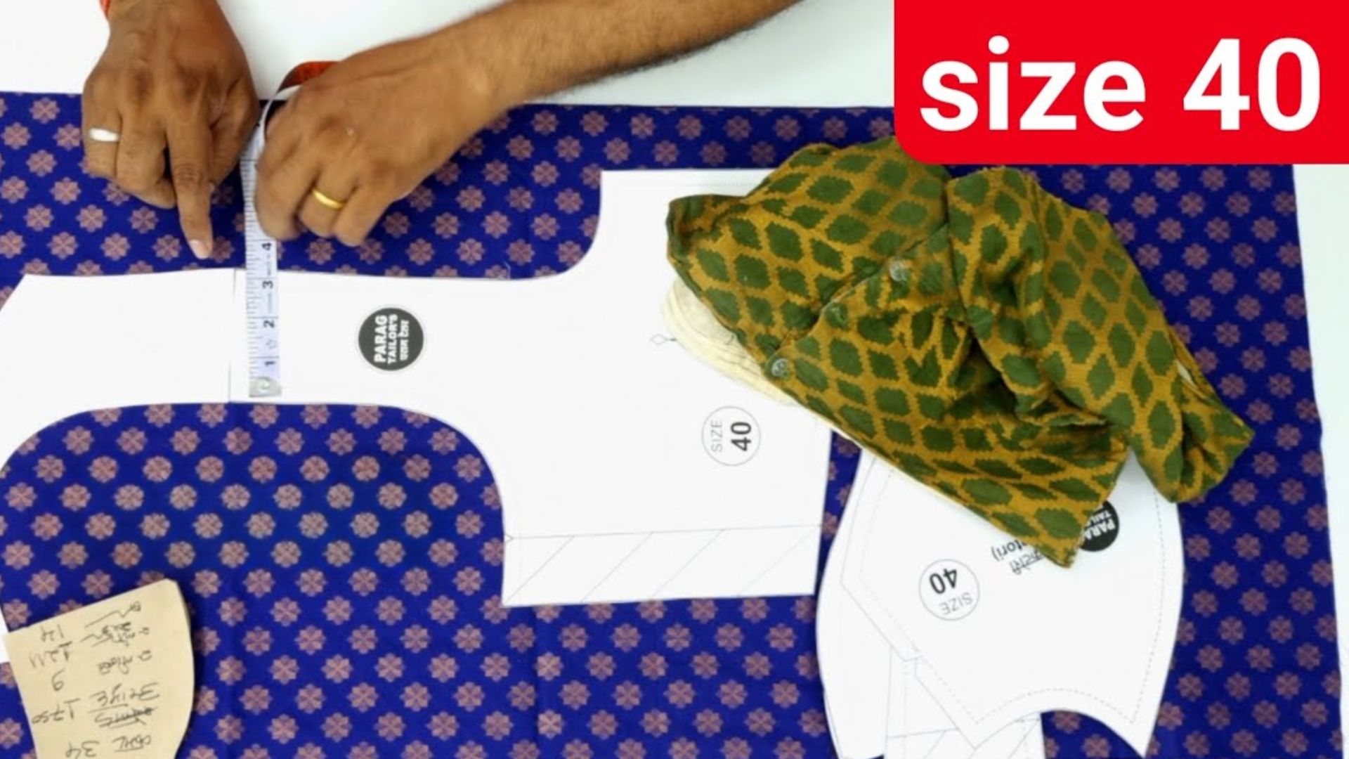 40 size katori blouse full cutting and stitching