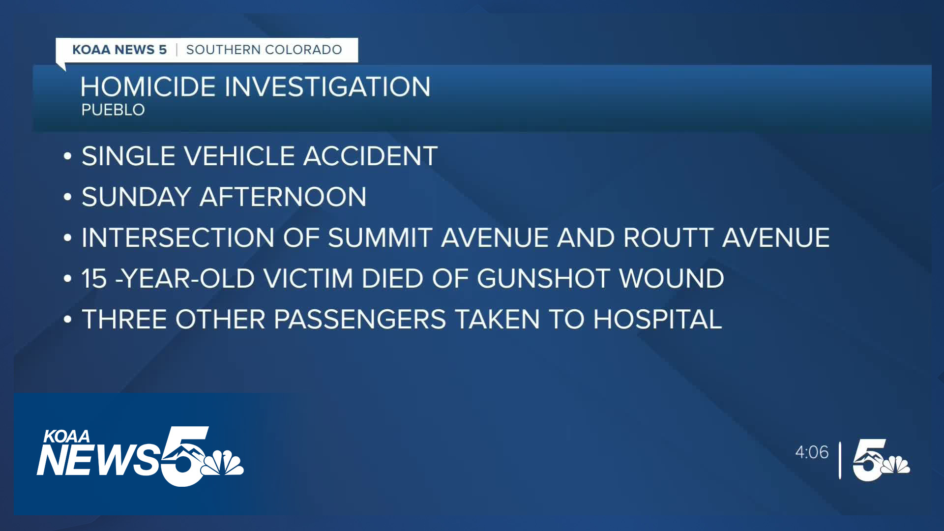 15-year-old's death following a crash in Pueblo is now being ...
