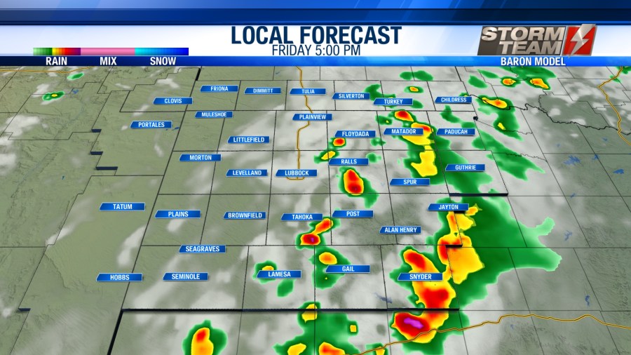 Severe weather possible Friday afternoon and evening