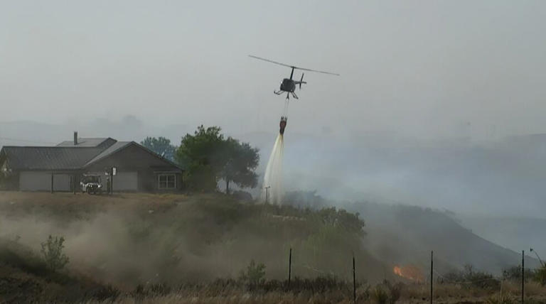 Volunteer helicopter pilot helped fire crews during Stinky Fire