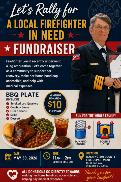 Upcoming BBQ fundraiser at WCFD station supports firefighter’s recovery