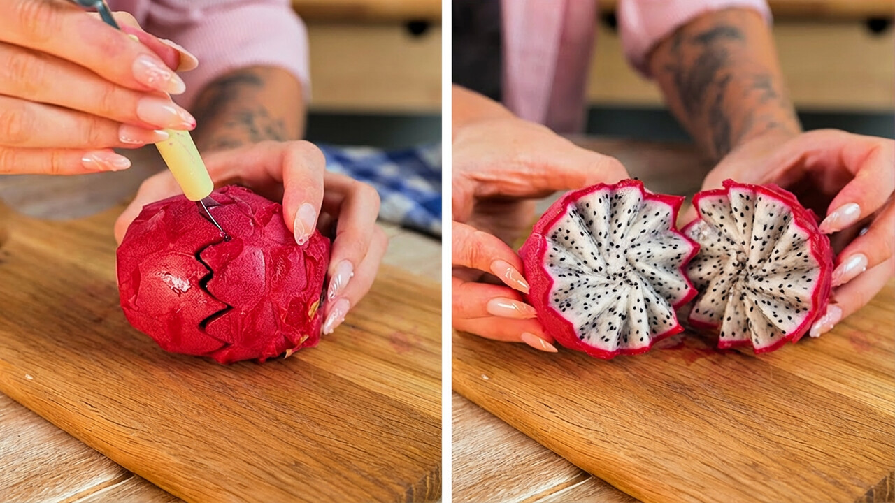 Exotic food cutting hacks that make it look effortless 🍉