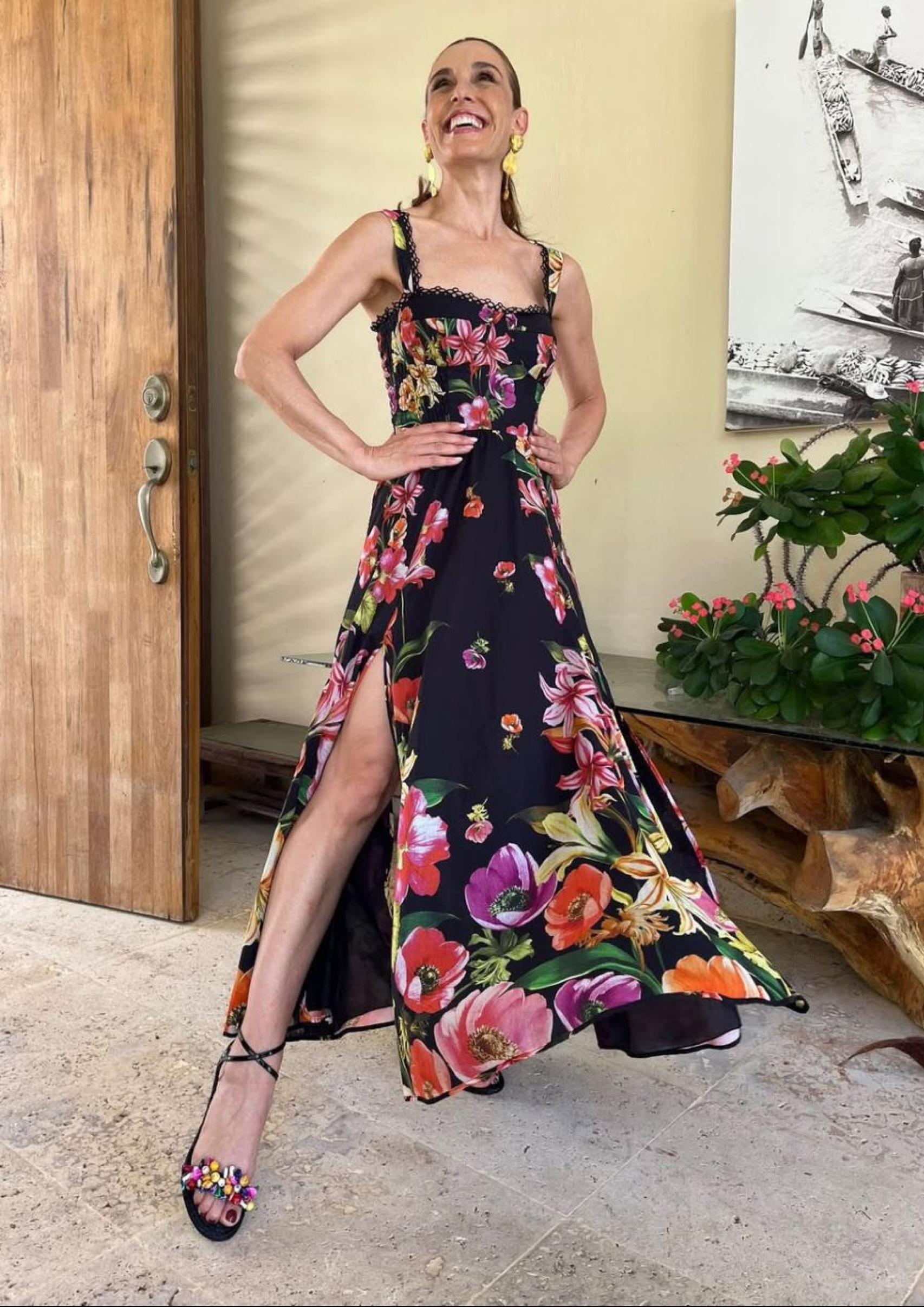 Raquel Sánchez Silva tiene el vestido floral que resume el verano más ...