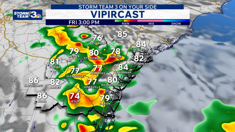 Storm Team 3: Scattered storms, heavy rain likely Friday, Saturday