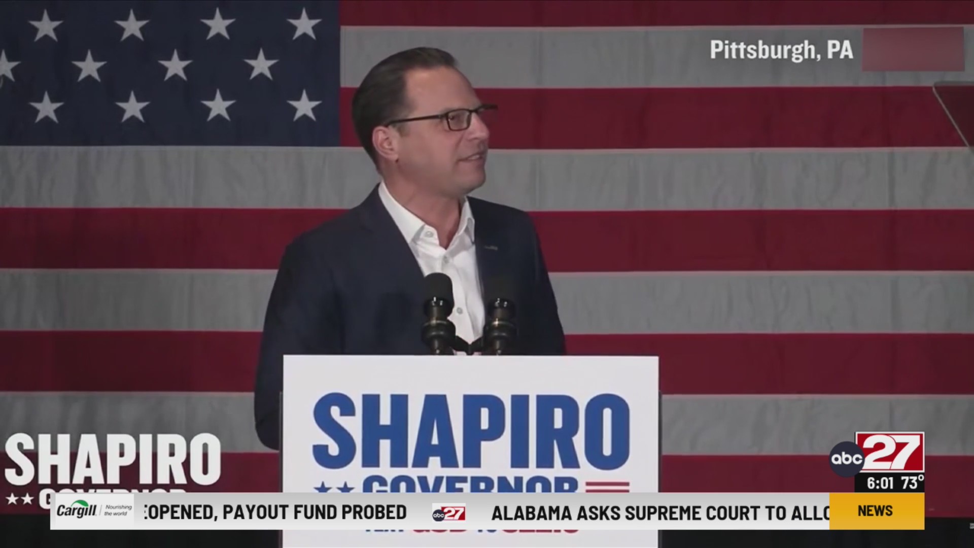 Josh Shapiro among top 2028 presidential candidates; Emerson College ...