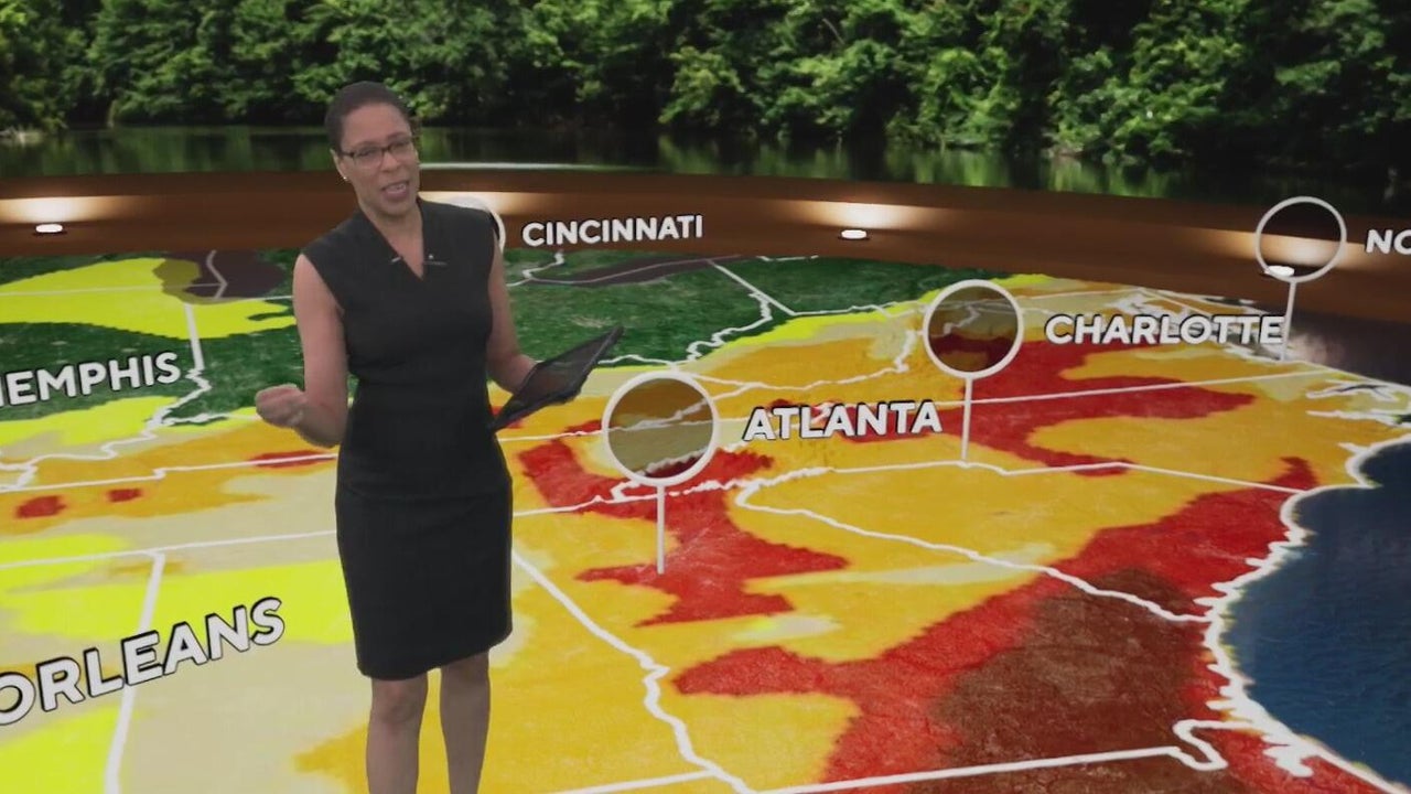 Downpours returning to metro Atlanta just in time for the weekend