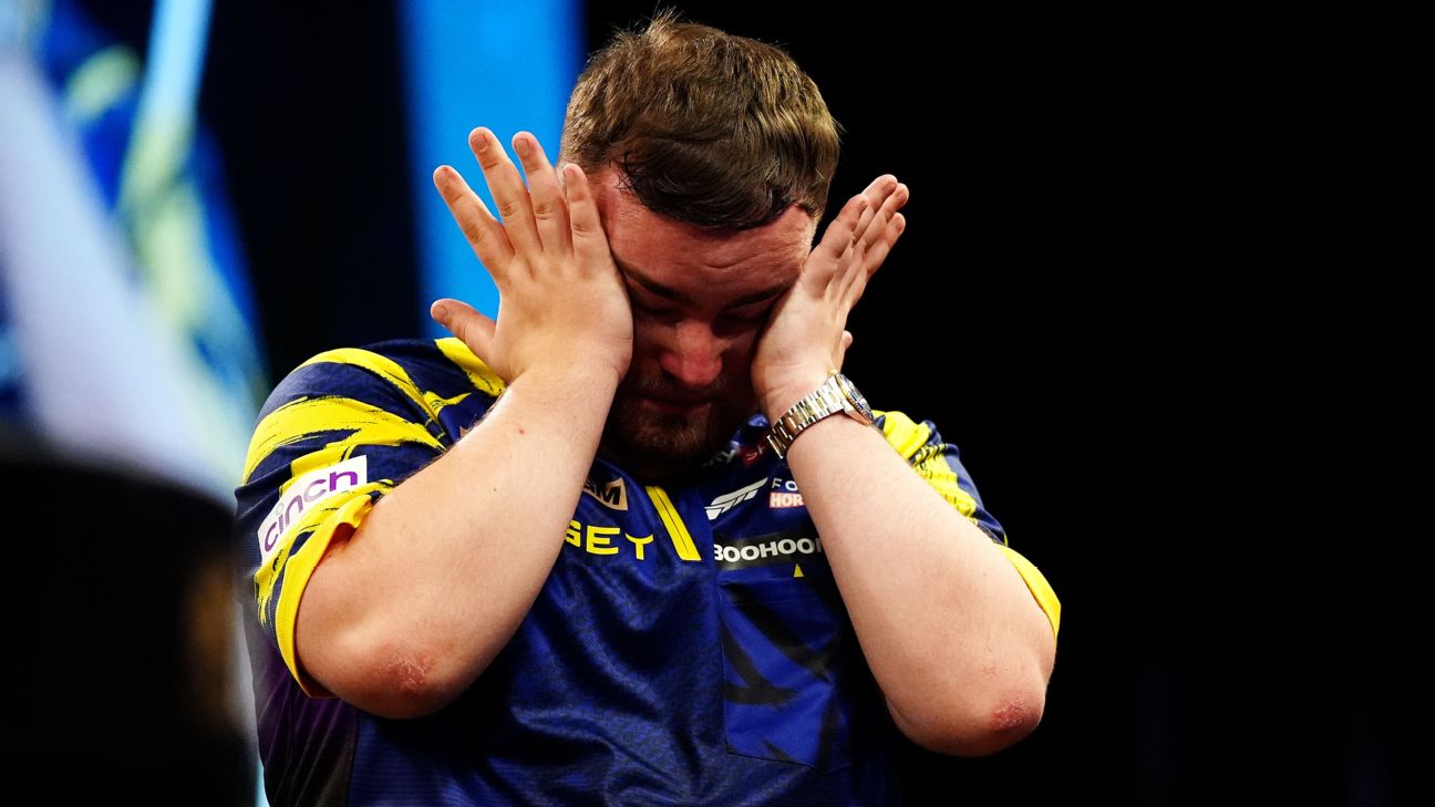Premier League Darts: Tearful Luke Littler was 'down bad' before title win