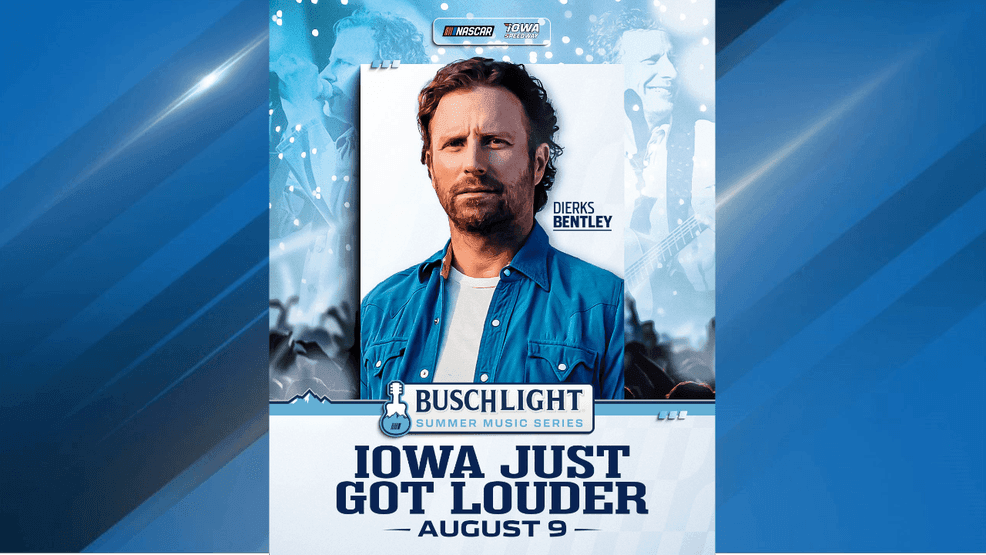 Dierks Bentley to perform at Iowa Speedway during NASCAR weekend