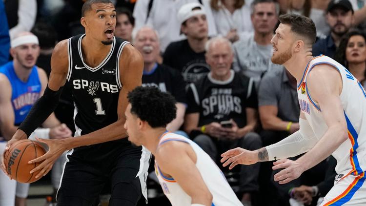 Live updates: Spurs ride hot shooting to early lead over Thunder in Game 6