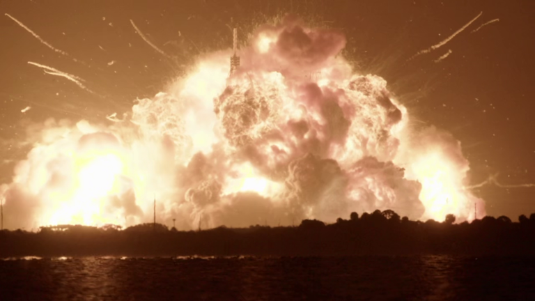 Blue Origin rocket explodes on launch pad in Florida