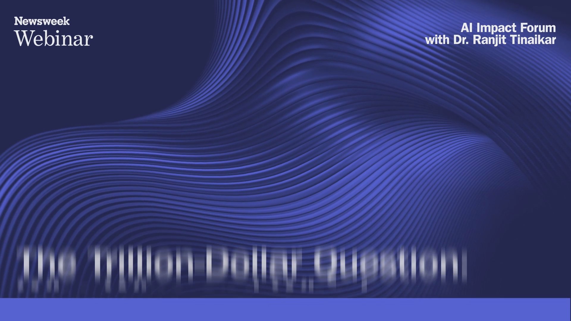 AI impact forum—the trillion-dollar question: Who wins and who loses in ...