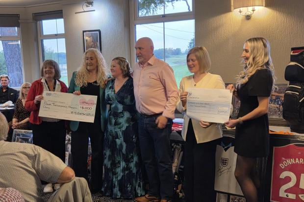 Charity golf day raises more than £7,000 for good causes