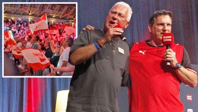 „I am from Austria“: Herzog und Polster als Tenöre