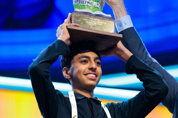 Shrey Parikh, 14, wins Scripps National Spelling Bee in lightning round