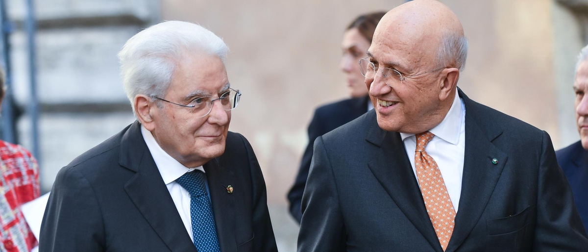 Mattarella a Palazzo Altieri. L’omaggio a Sella e Barucci
