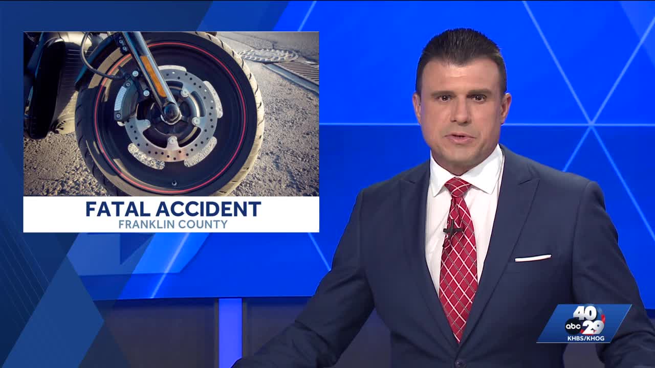 Arkansas State Police investigate fatal motorcycle crash in Franklin County