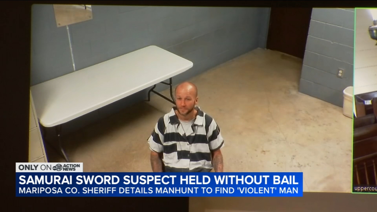 Suspect in Mariposa County sword attack denied bail, faces attempted ...