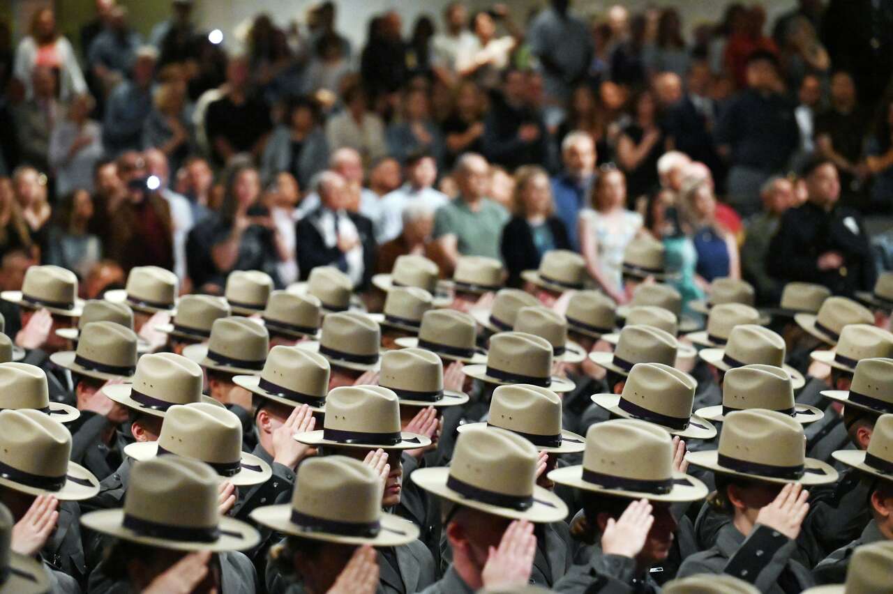 Photos: State troopers take the oath