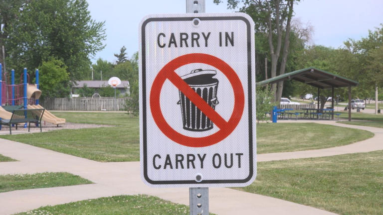 ‘I don’t see the point’: Cedar Rapids pulling trash cans from city parks