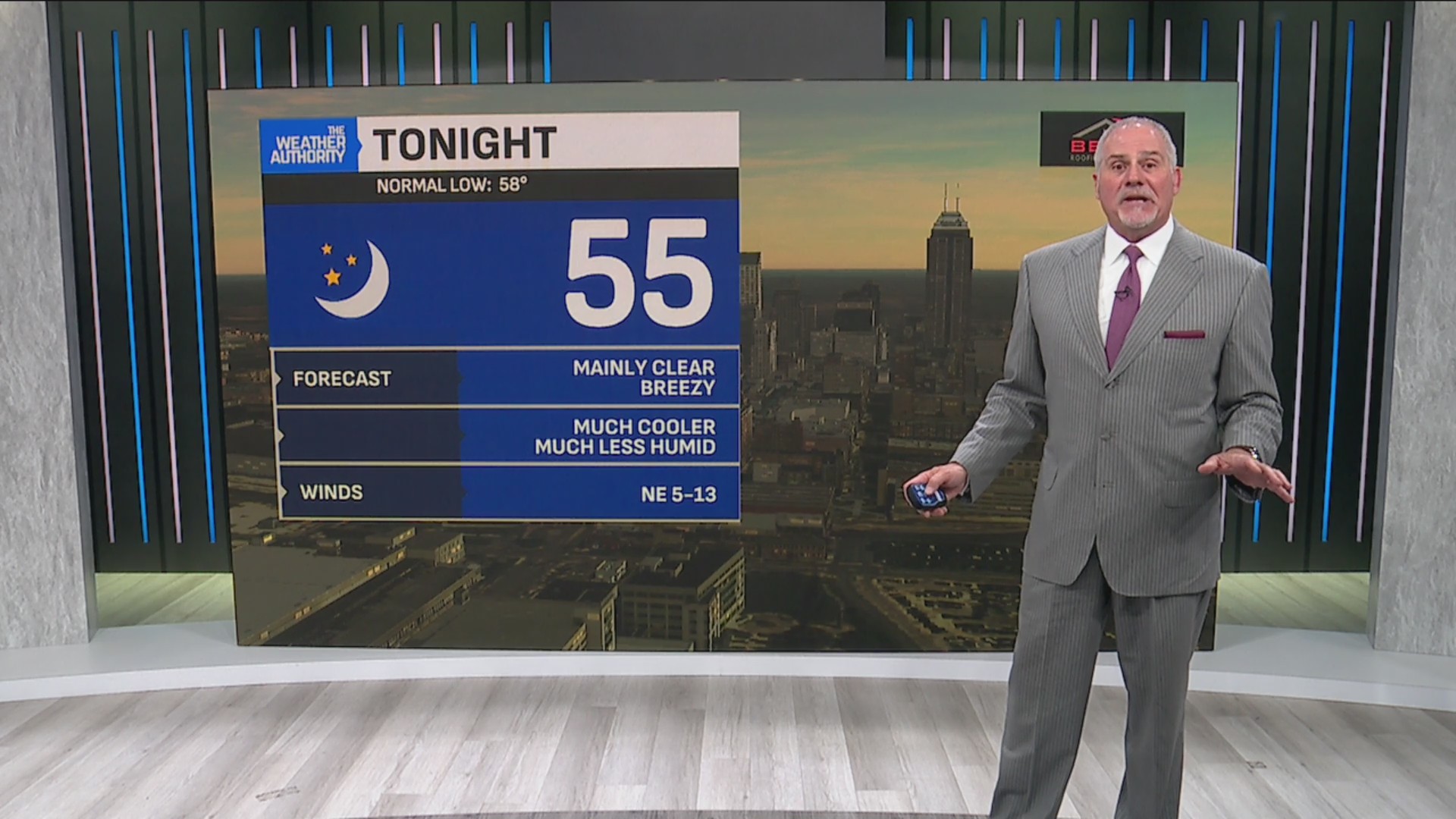 Warm weather staying in central Indiana